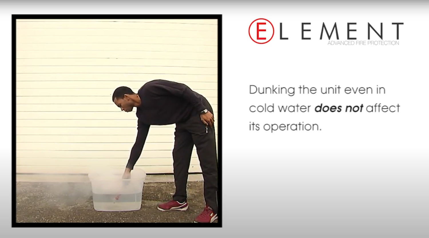 ELEMENT IN ACTION – Element Fire Extinguishers