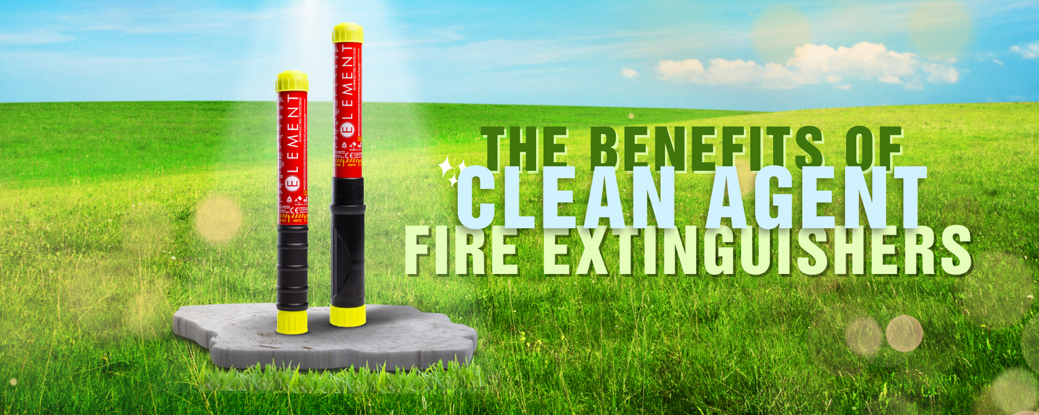 The Benefits of Clean Agent Extinguishers – Element Fire Extinguishers